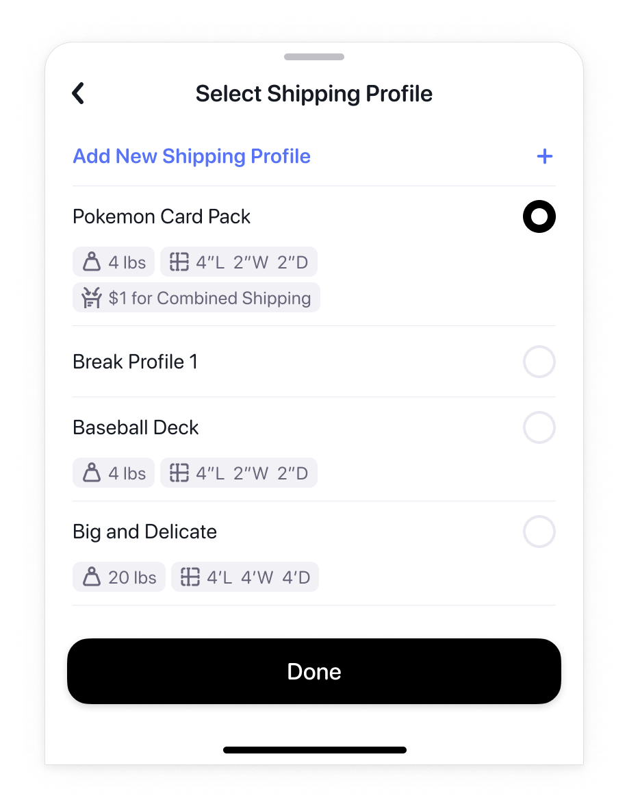 List Faster with Shipping Profiles – Blog